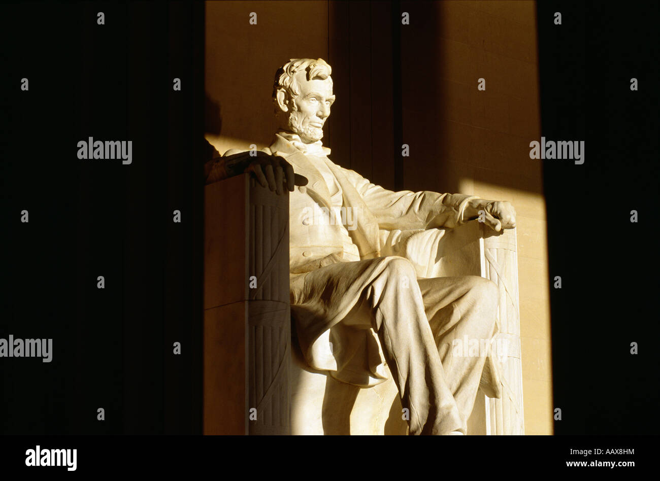 Lincoln Memorial in early morning light, Washington DC, USA Stock Photo ...