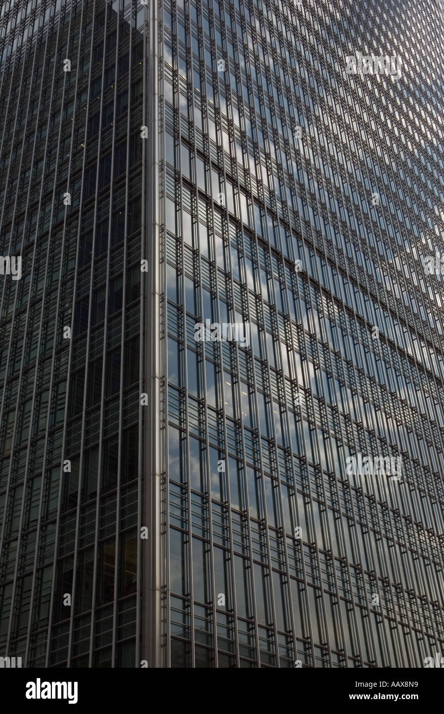 Hundreds of office windows on exterior of massive office building Stock ...