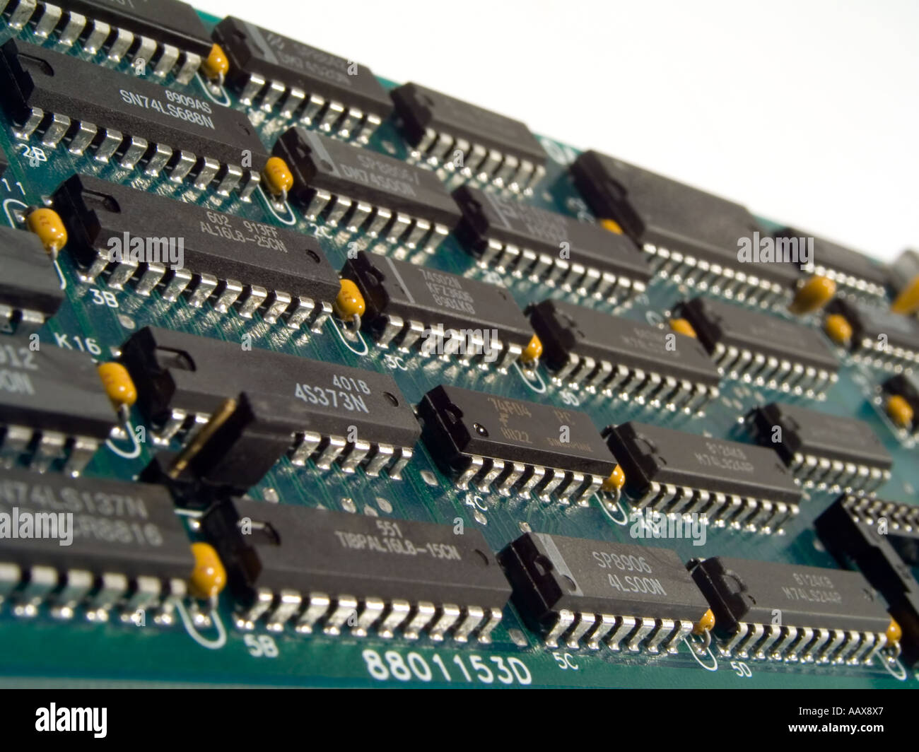 groups of chips on a board Stock Photo - Alamy