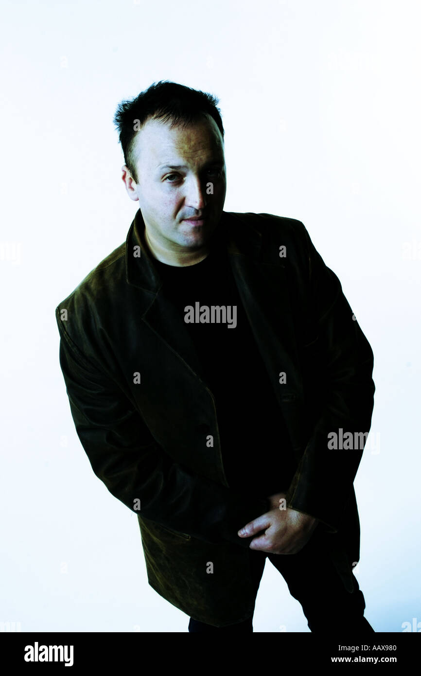 Tough looking man Stock Photo - Alamy