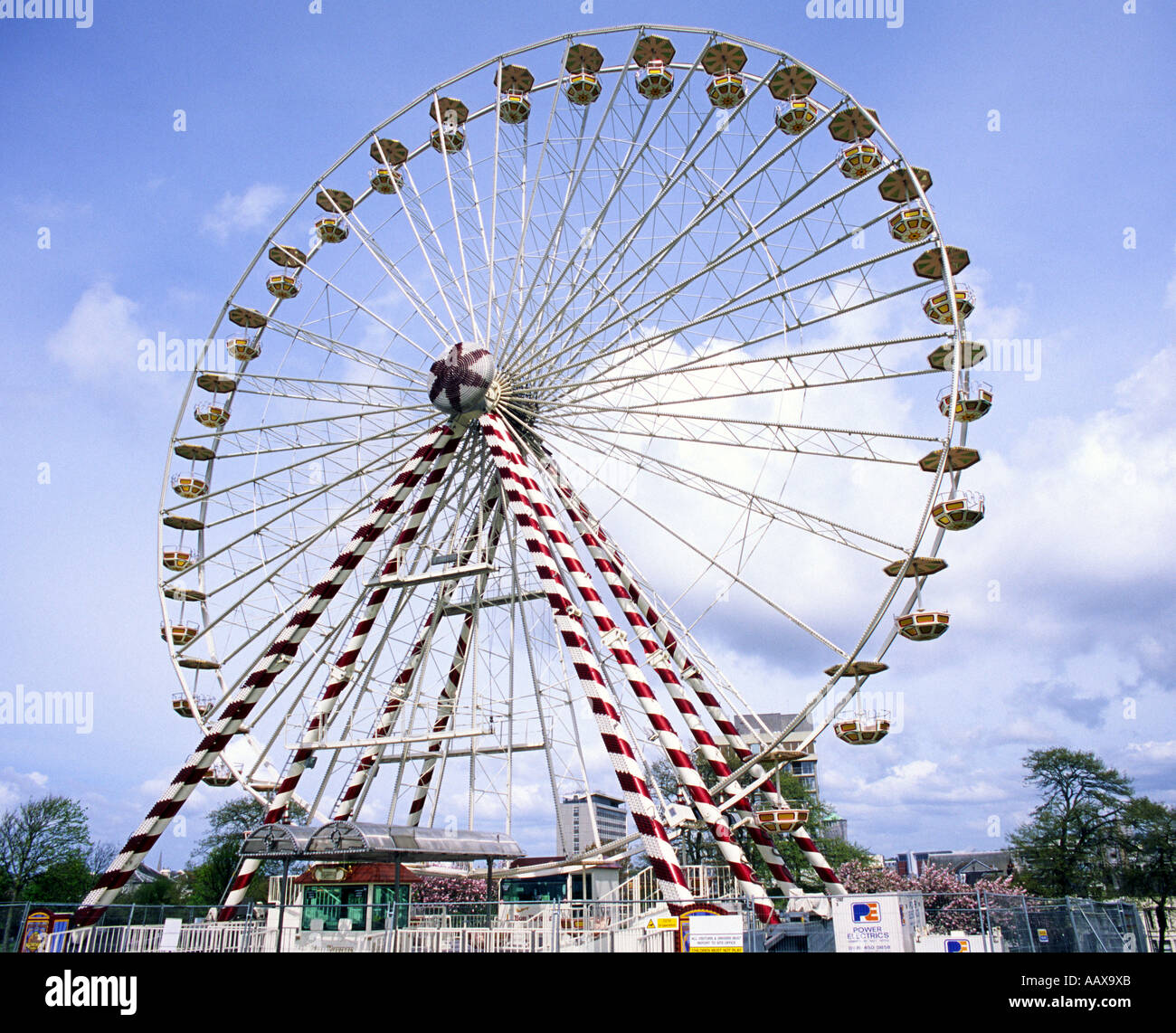 Big wheel, Plymouth Stock Photo - Alamy