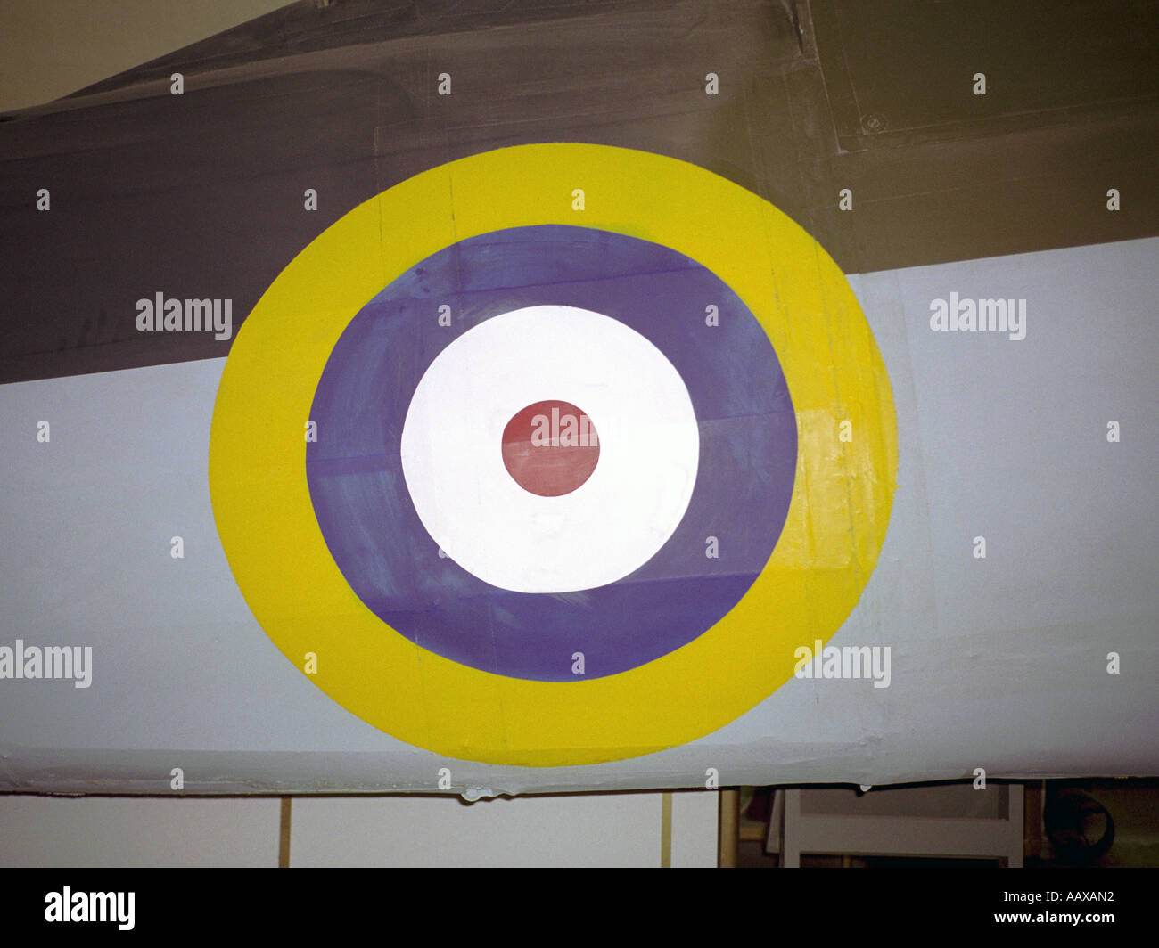 Fighter aircraft roundel, Malta Stock Photo - Alamy