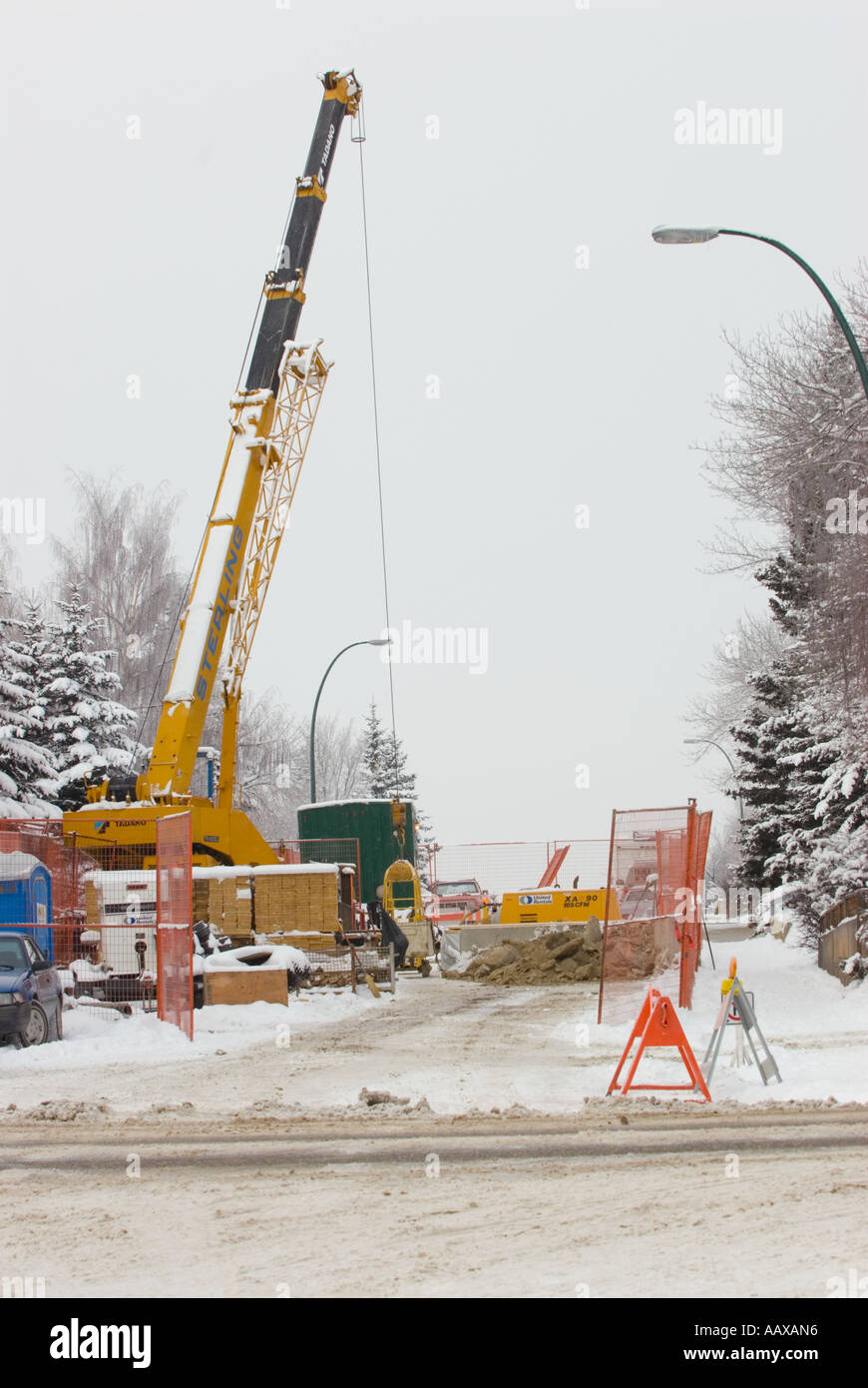 Blocking construction hi-res stock photography and images - Alamy