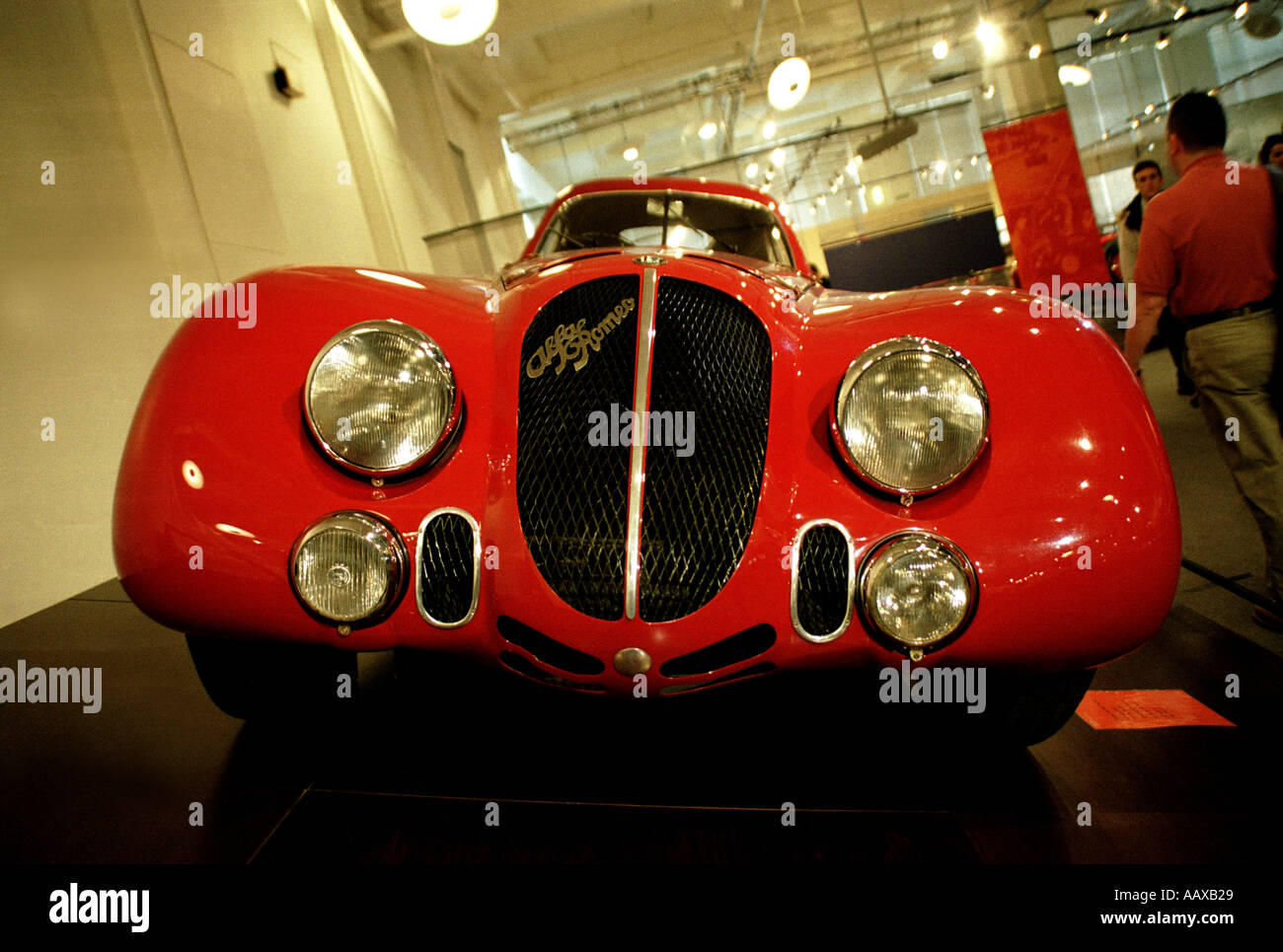 antique Alfa Romeo Old Car Stock Photo - Alamy