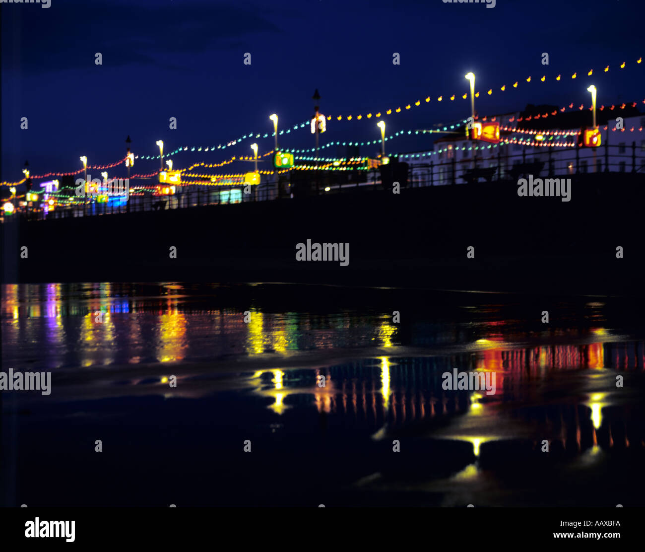 Blackpool lights On Promenade Stock Photo - Alamy
