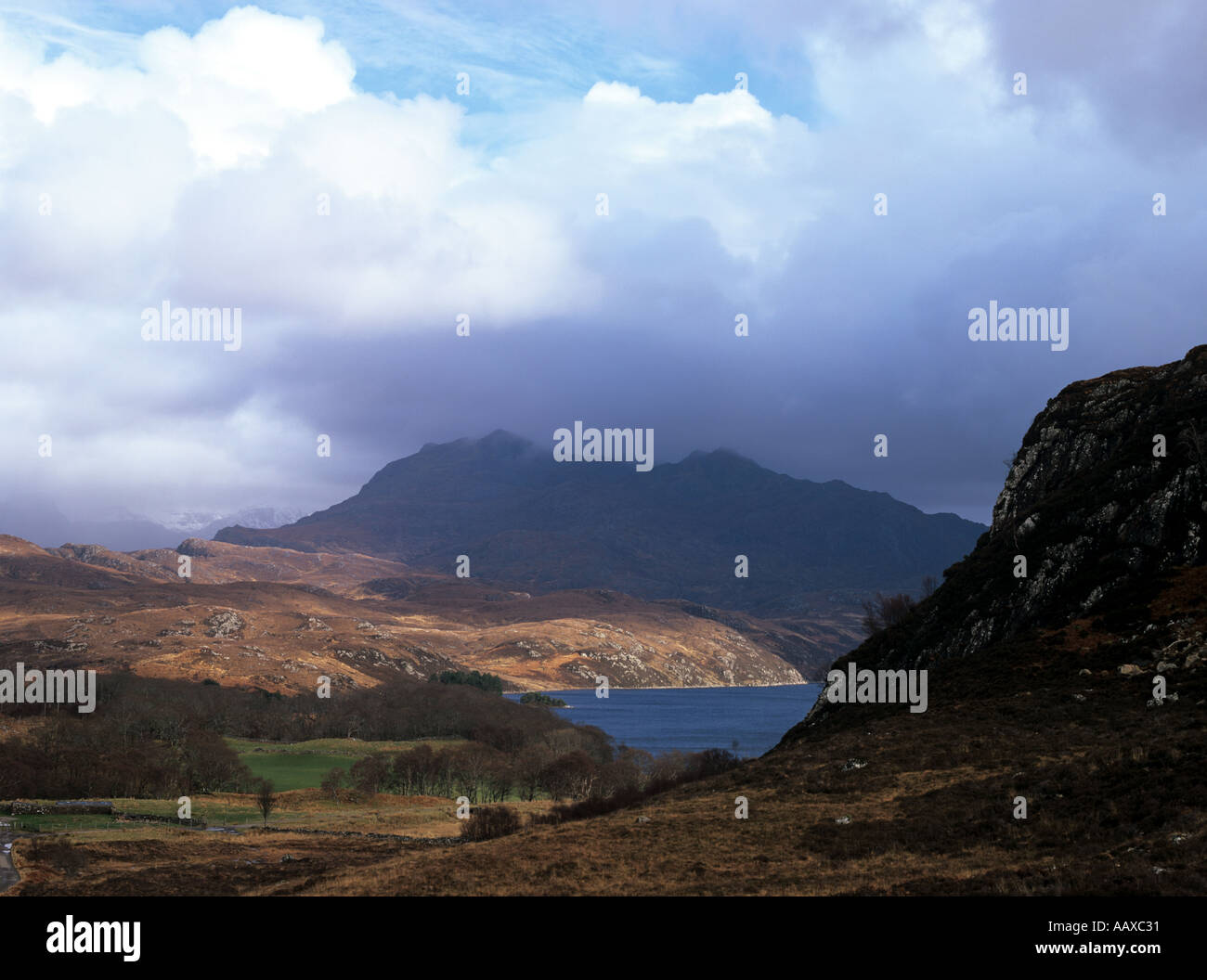 Loch Maree Western Highland Scotland,UK Stock Photo - Alamy