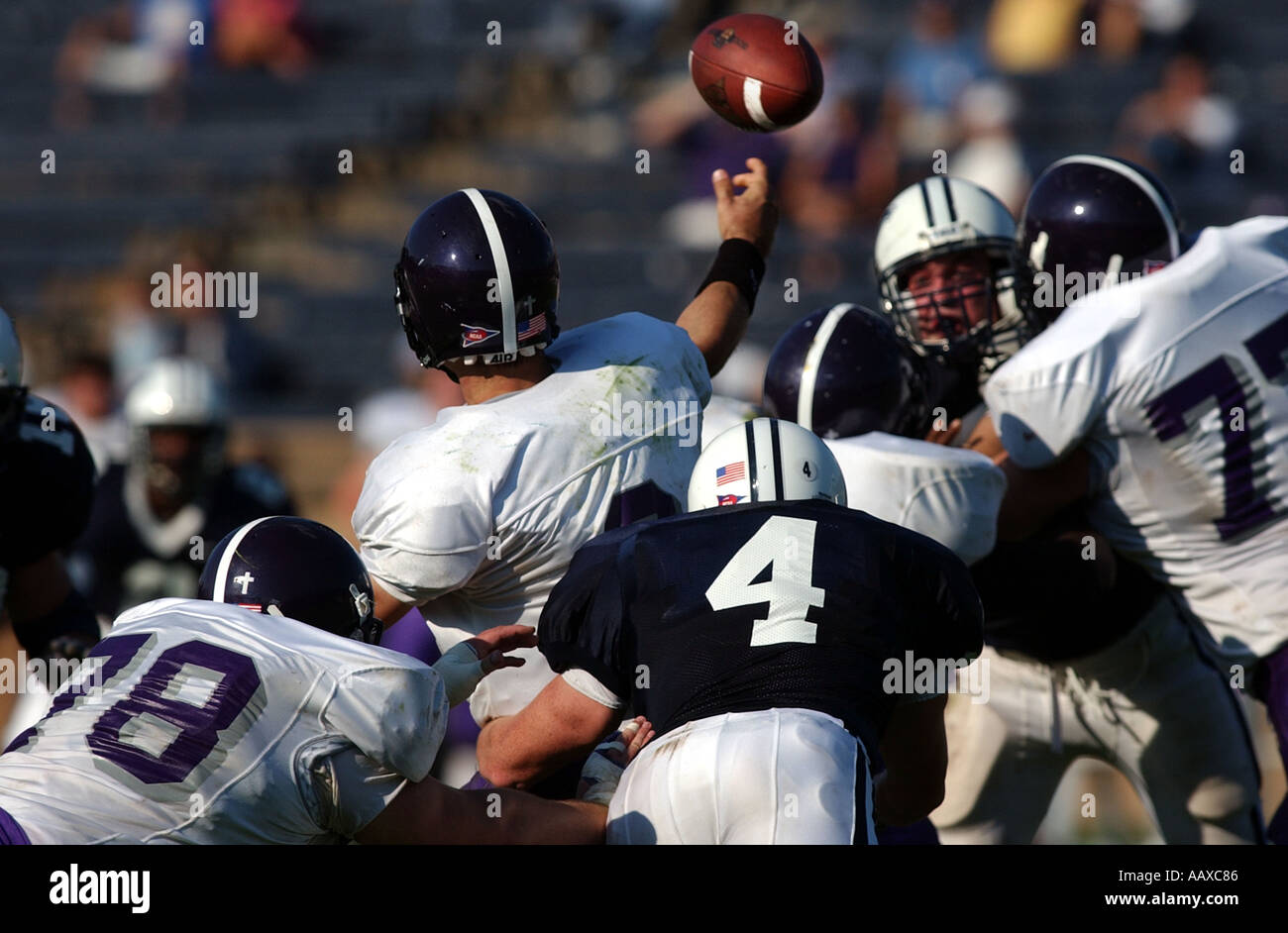 Nfl Quarterback Throwing