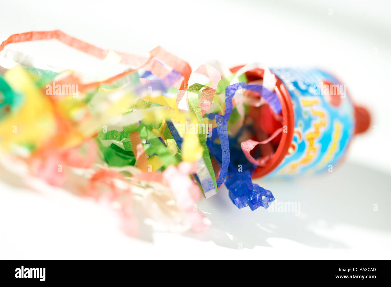 Party Popper Concept Stock Photo - Alamy