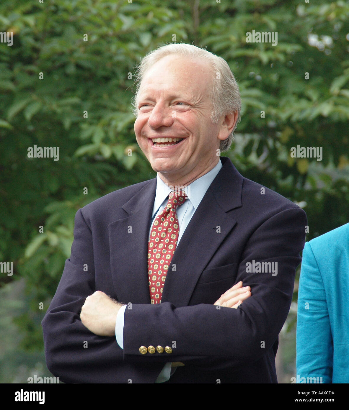 Senator Joe Lieberman Democrat former presidential candidate Stock ...