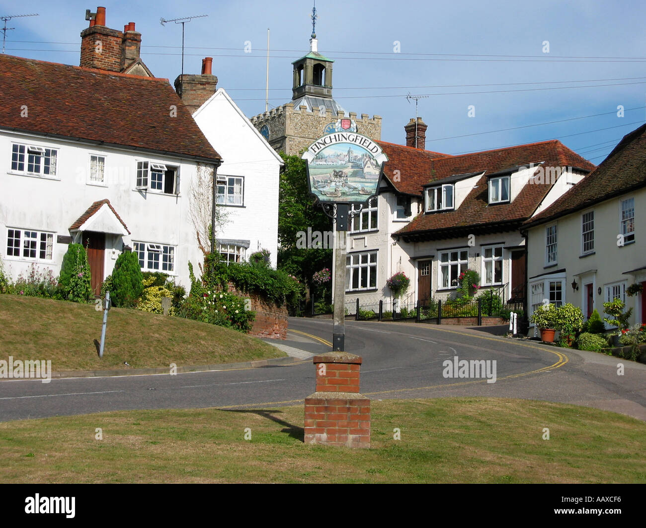 Finchingfield church hi-res stock photography and images - Alamy