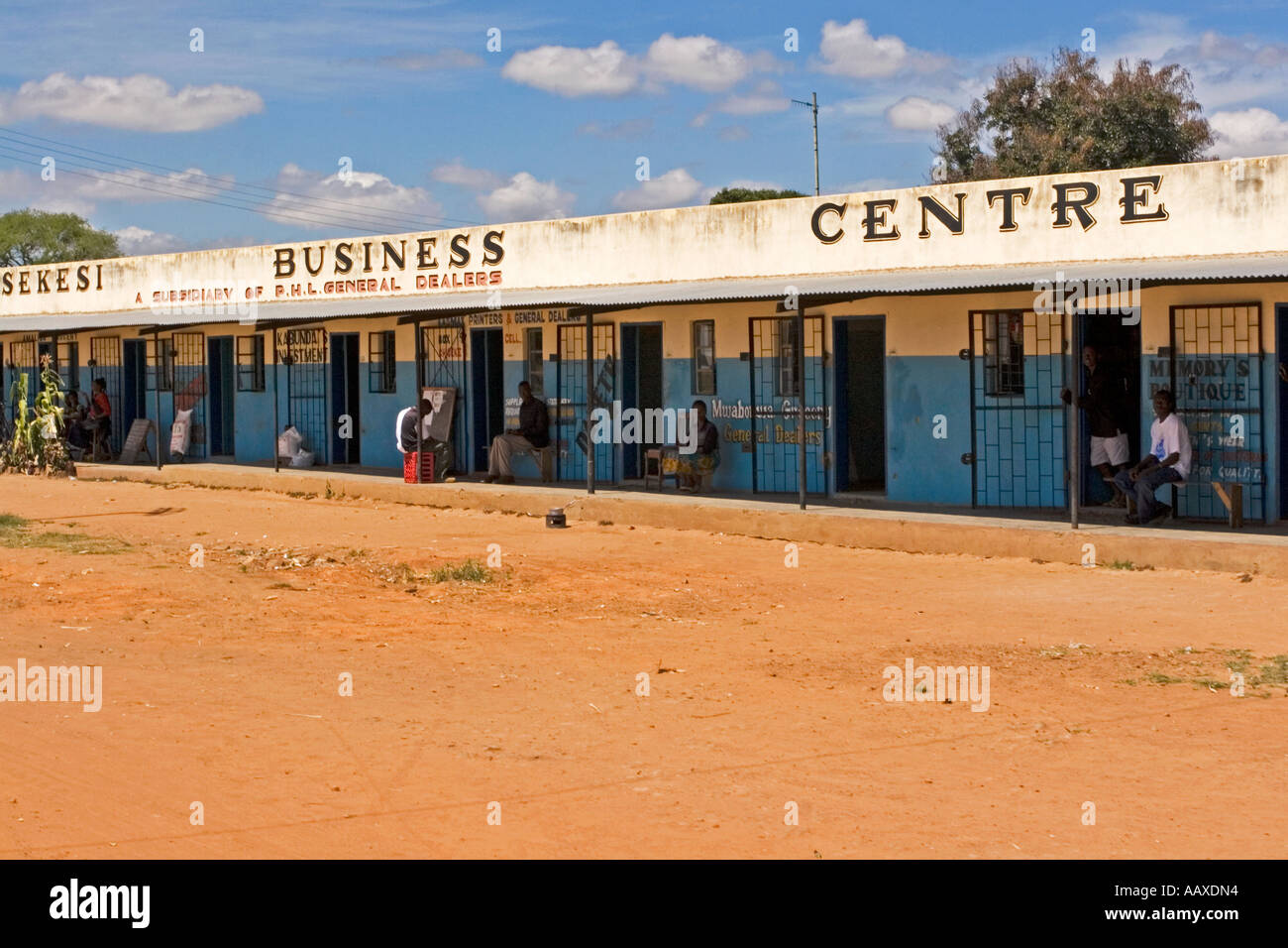 The Sekesi Business Centre Monze Zambia Stock Photo - Alamy