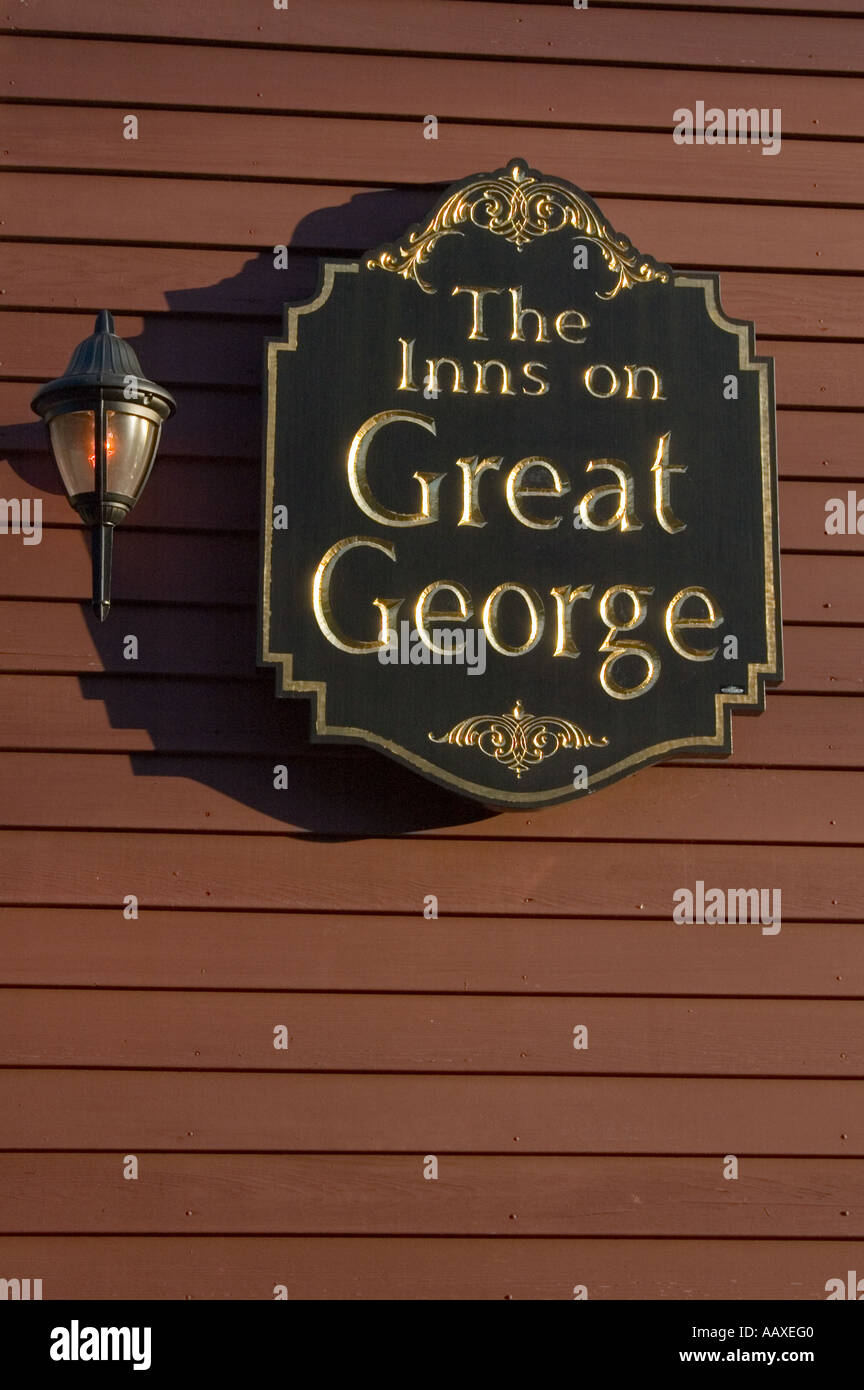 Signage for lodging, Prince Edward Island, Canada Stock Photo - Alamy