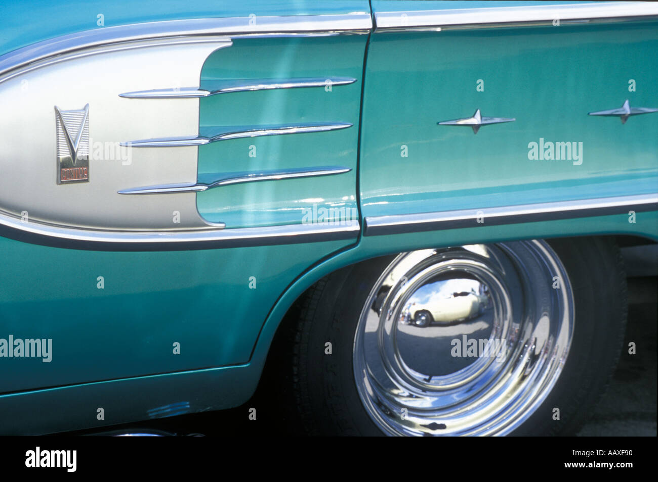 Reflection of car in chrome hubcap hi-res stock photography and images ...