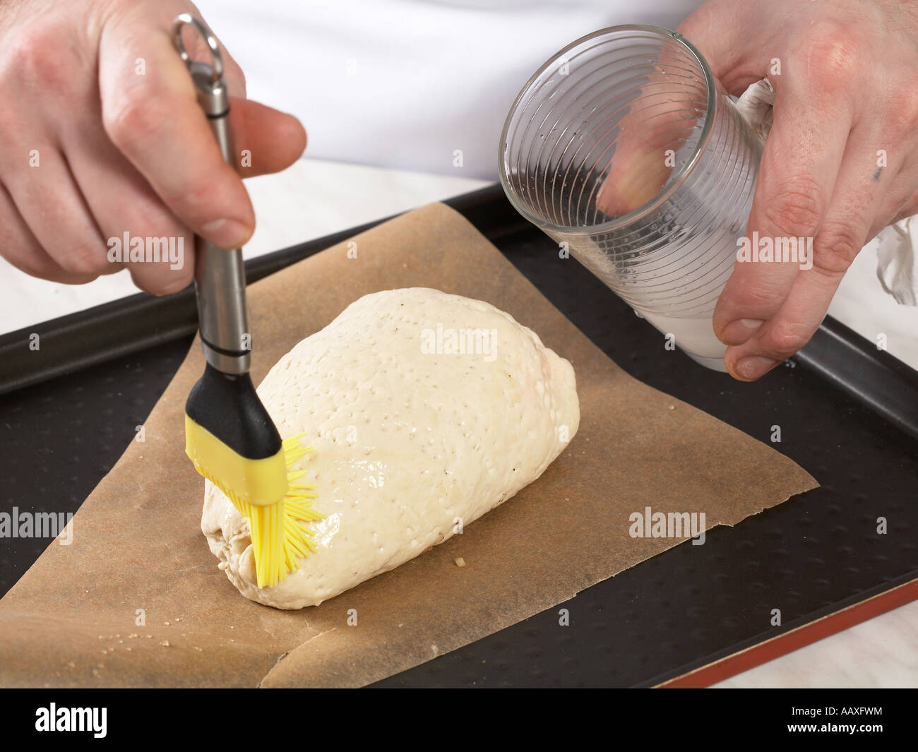 Beef Wellington step by step Stock Photo - Alamy