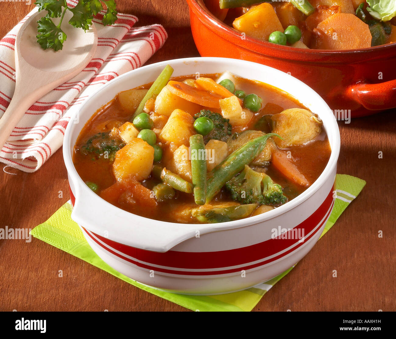Potato Goulash with Vegetable Stock Photo - Alamy