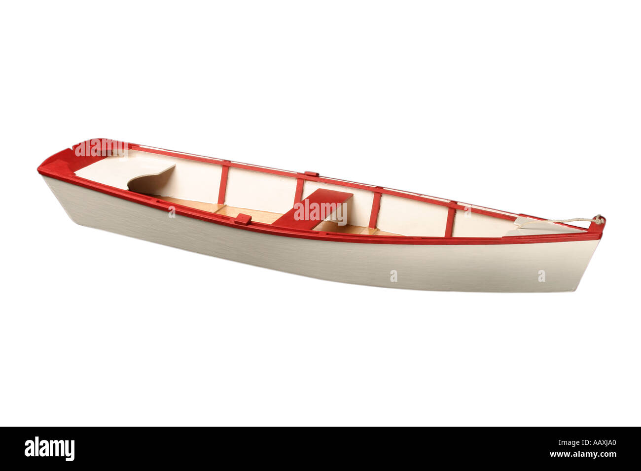 Red fishing boat Cut Out Stock Images & Pictures - Alamy