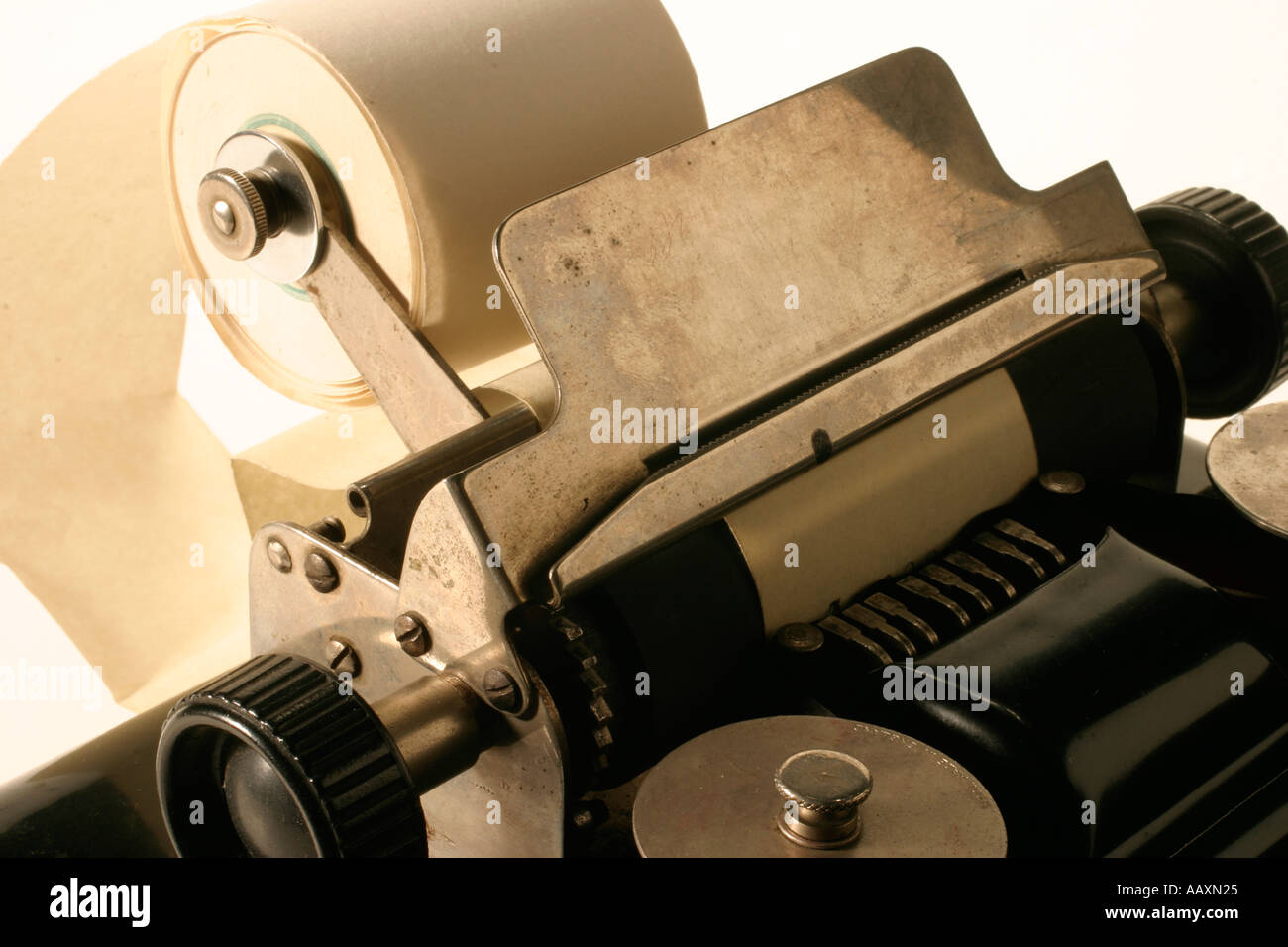 Antique Adding Machine Stock Photo - Alamy