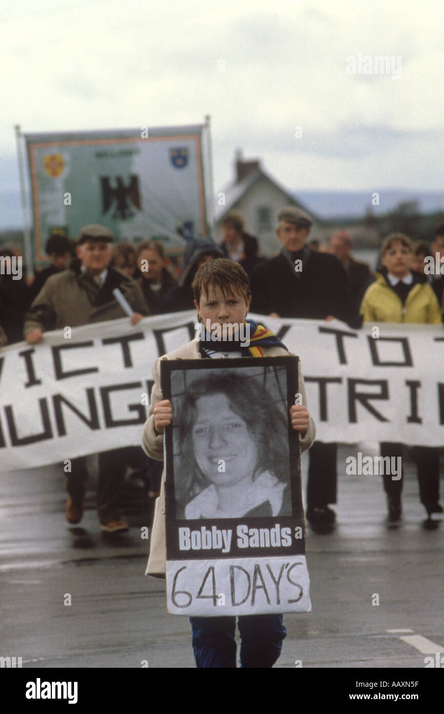 Bobby sands 1981 hi-res stock photography and images - Alamy