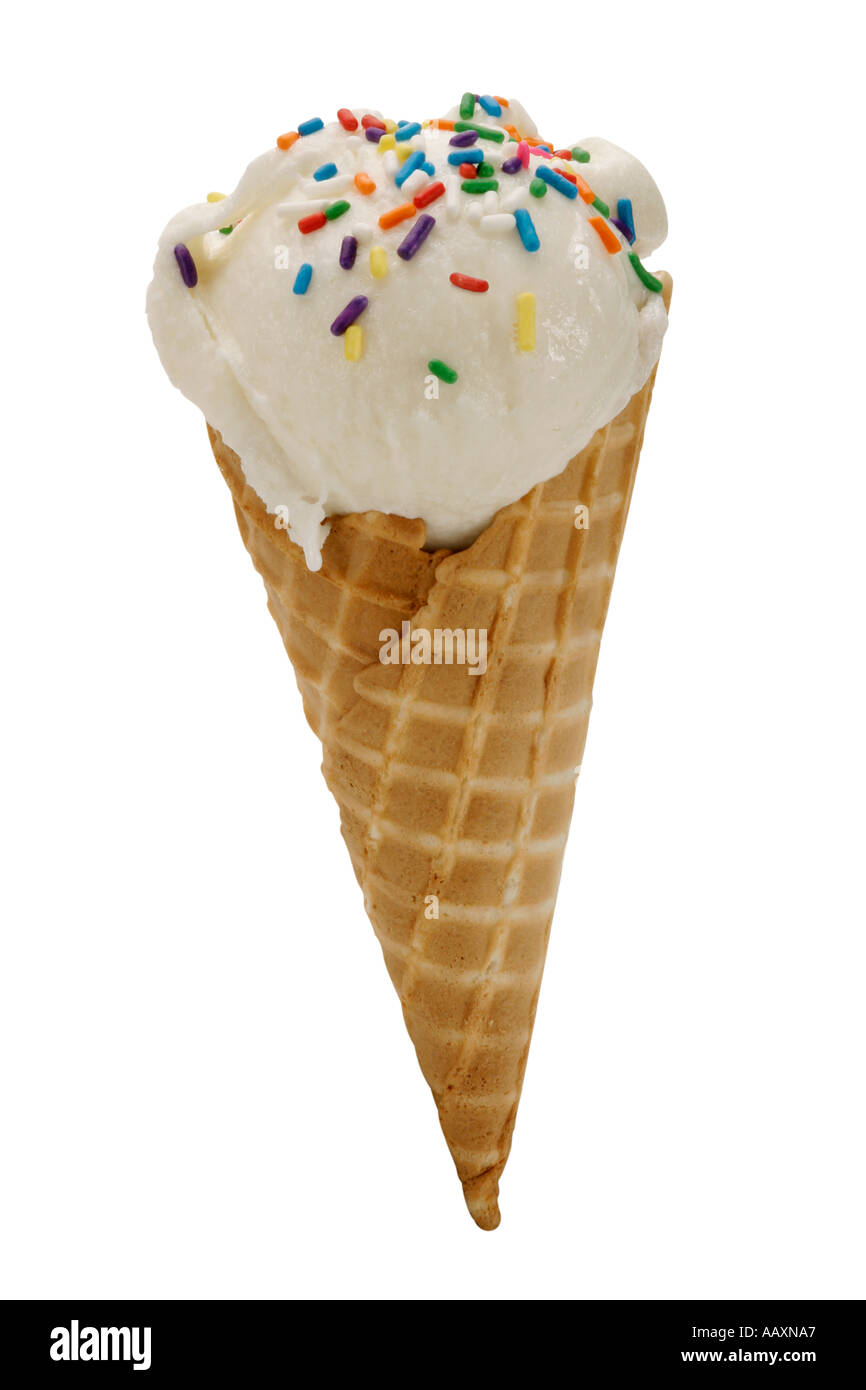Ice Cream Cone Stock Photo - Alamy