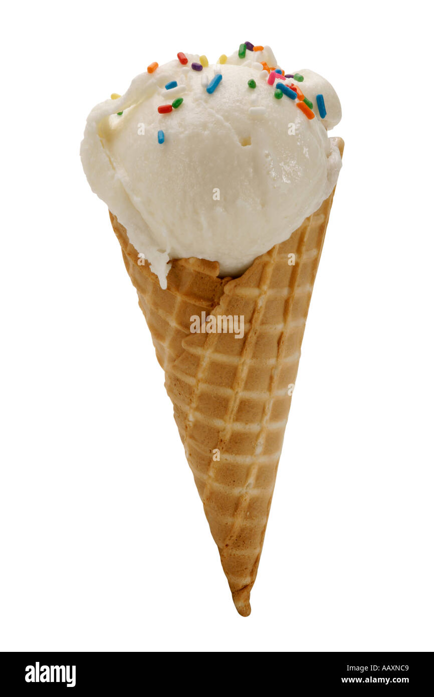 Ice Cream Cone Stock Photo - Alamy
