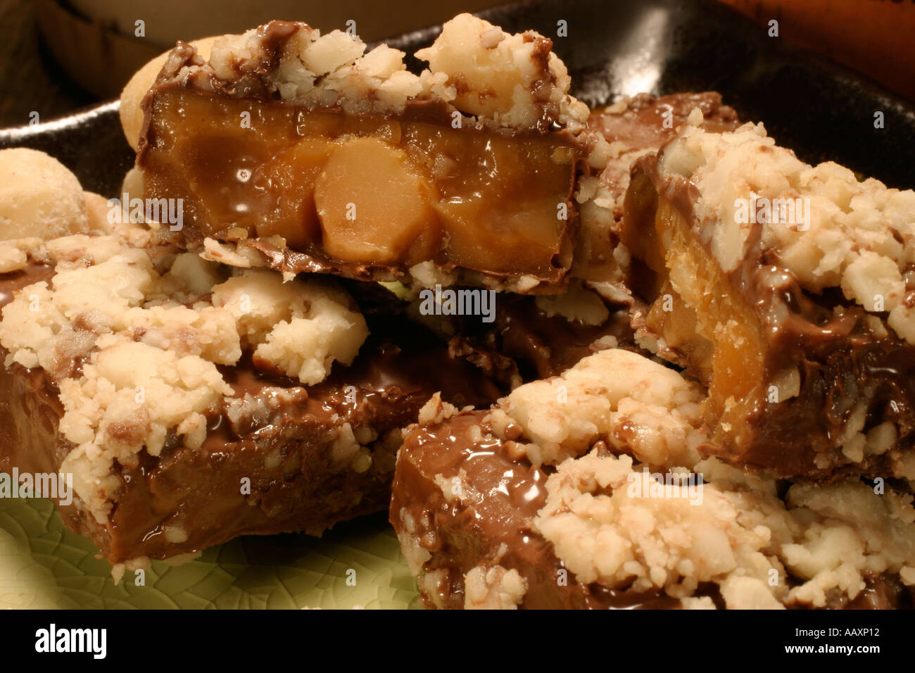 Macadamia Nut Candy Stock Photo - Alamy