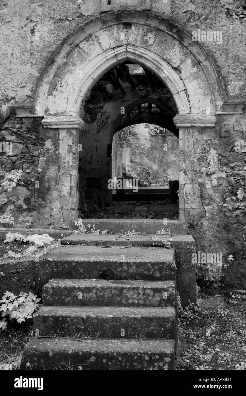 Haunted abbey Black and White Stock Photos & Images - Alamy