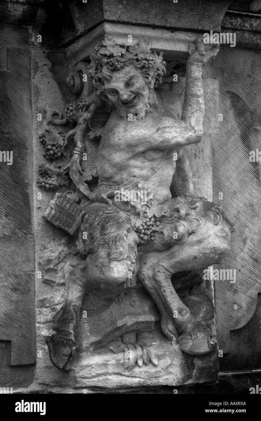 Gargoyle Demon Zwinger Palace Stock Photo - Alamy