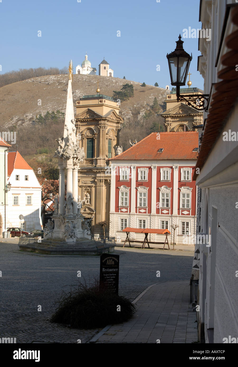 Dietrichstein Tomb Plague column Mikulov Czech Republic Stock Photo - Alamy