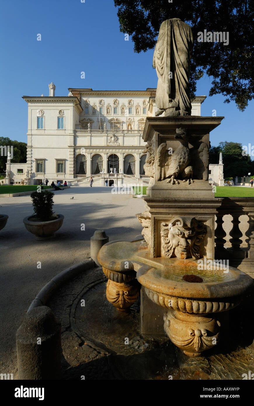 Rome Italy Galleria Borghese Stock Photo - Alamy