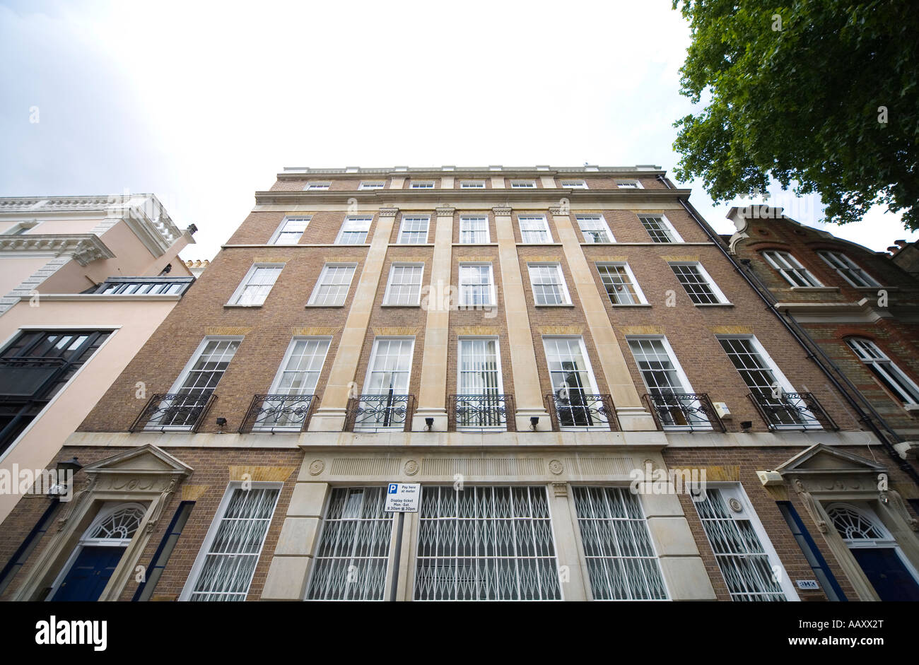 London georgian office hi-res stock photography and images - Alamy