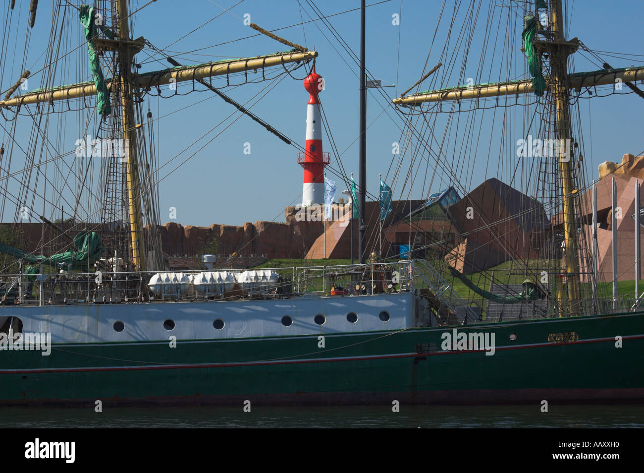 Germany Bremen Bremerhaven historic docks Stock Photo - Alamy