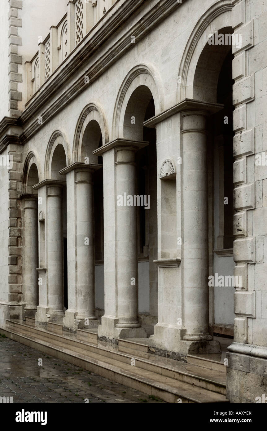 Arcade Archways with columns Stock Photo - Alamy