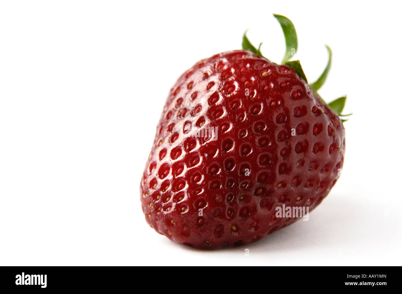 Big red strawberry Cut Out Stock Images & Pictures - Alamy