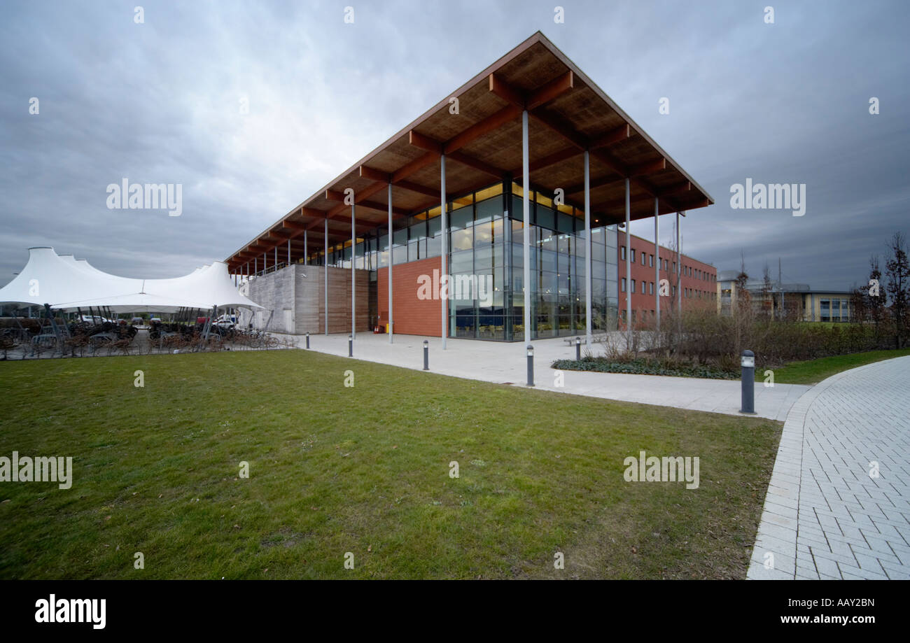 The William Gates Building on JJ Thomson Avenue Cambridge Stock Photo ...