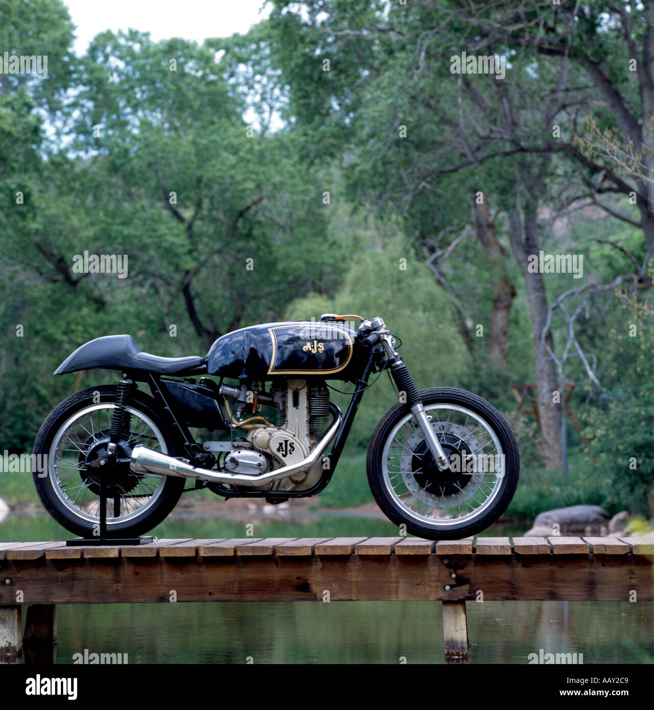 Ajs motorcycle hi-res stock photography and images - Alamy