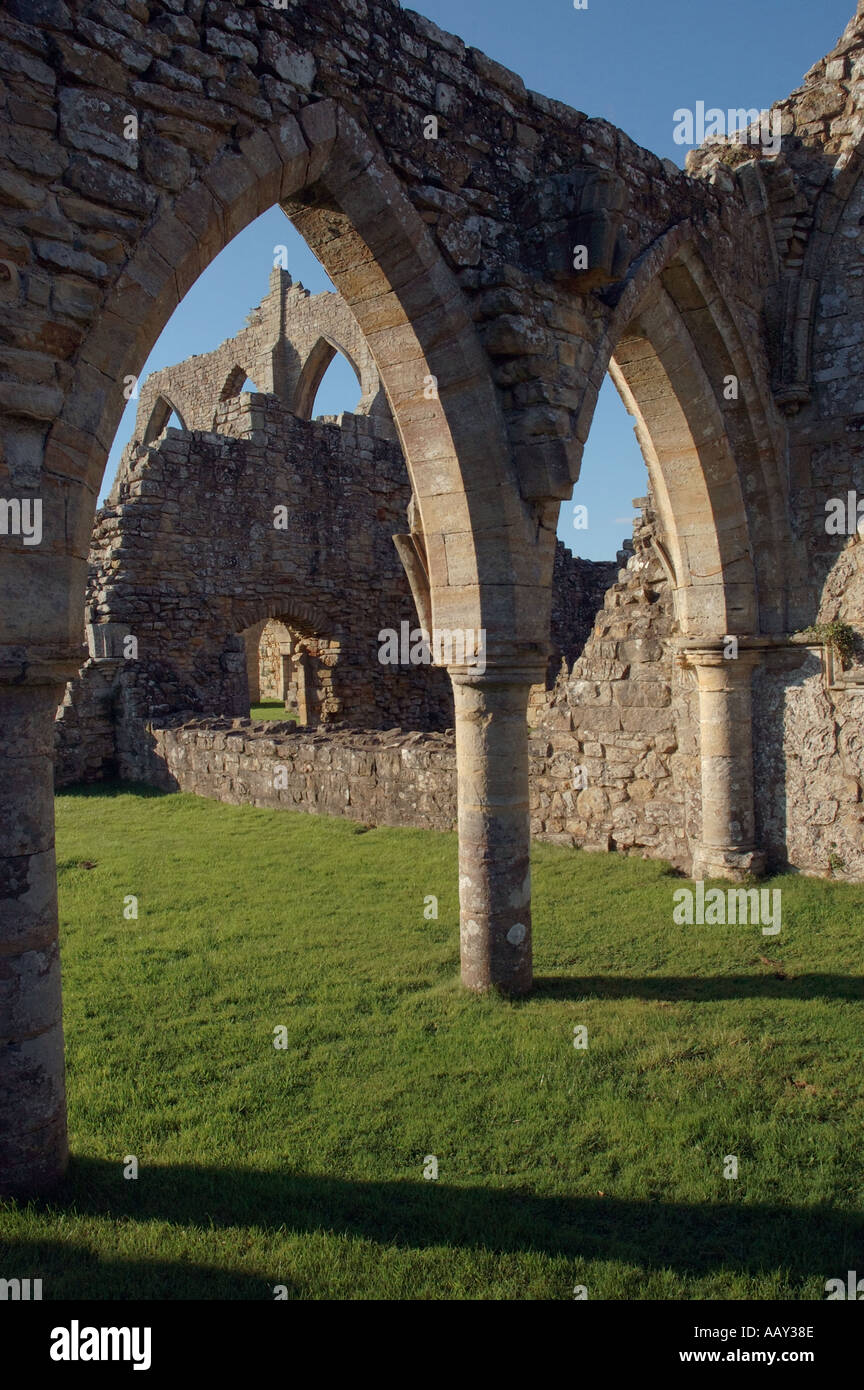 Ruins of Bayham Abbey in Kent England Stock Photo - Alamy