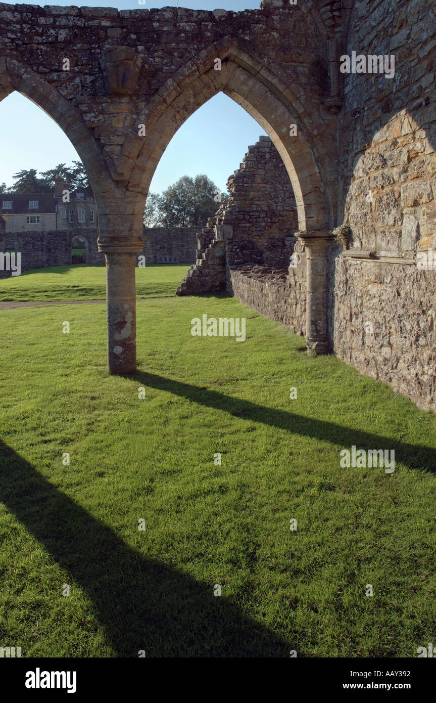 Ruins of Bayham Abbey in Kent England Stock Photo - Alamy