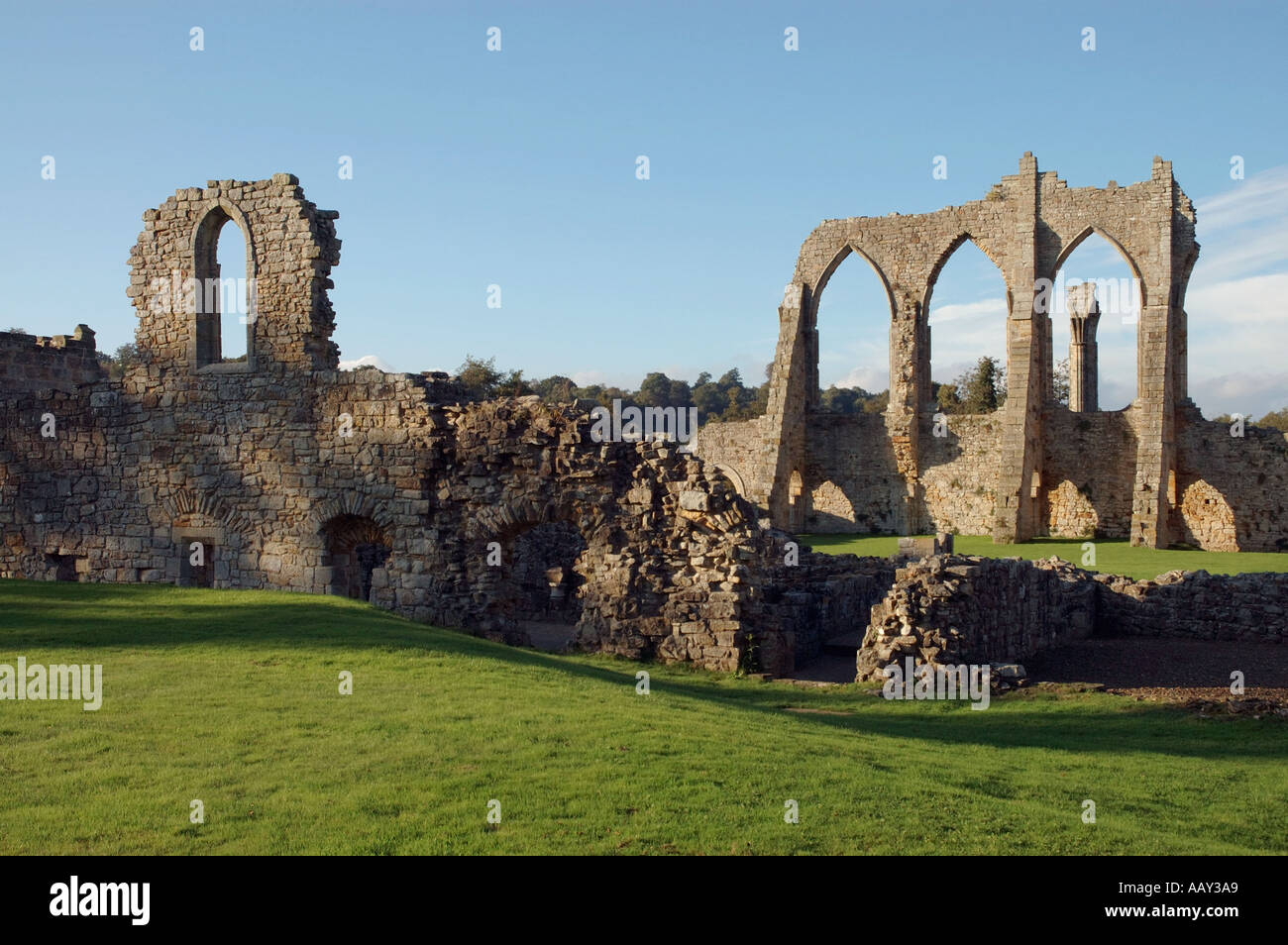 Ruins of Bayham Abbey in Kent England Stock Photo - Alamy