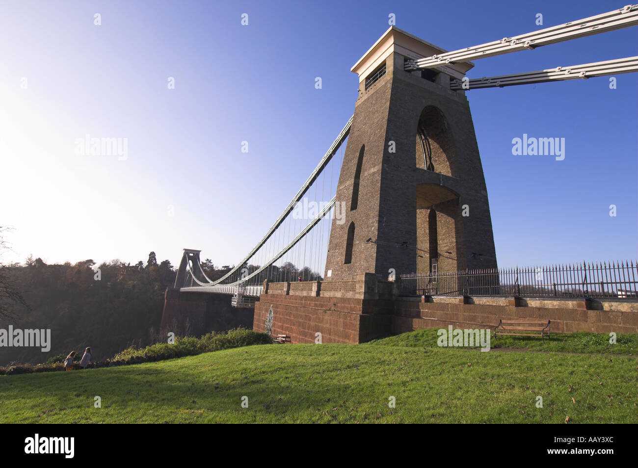 europe uk england bristol clifton suspension bridge Stock Photo - Alamy
