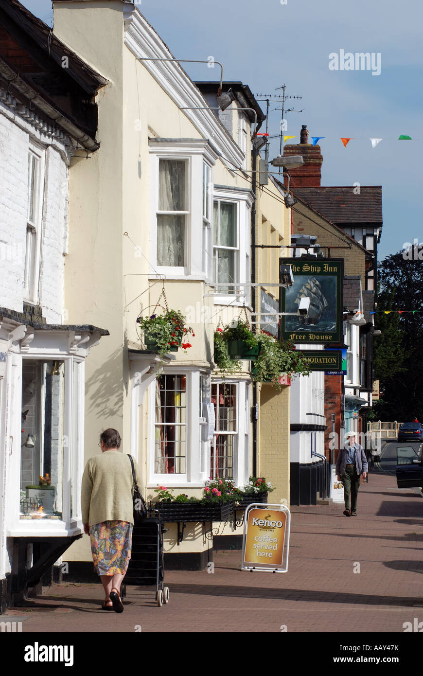 Teme street tenbury wells worcestershire hi-res stock photography and ...