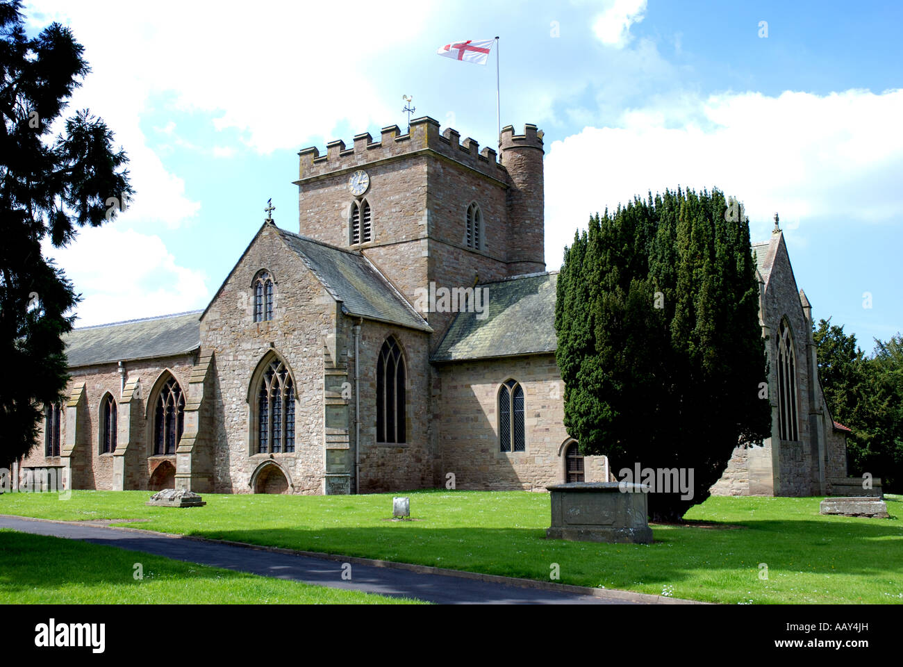 St. Peter`s Church, Bromyard, Herefordshire, England, UK Stock Photo ...