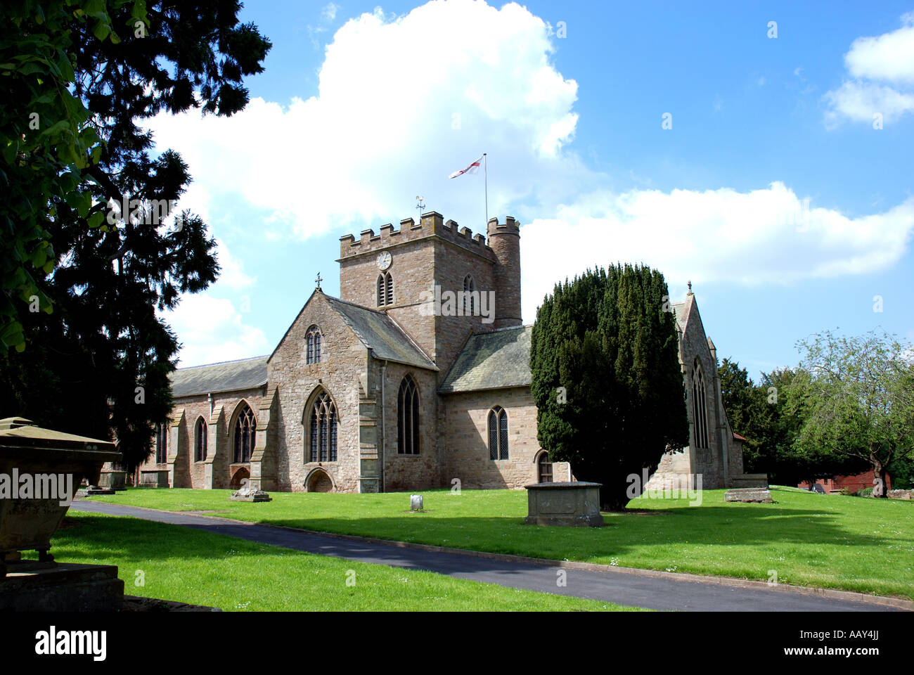 St. Peter`s Church, Bromyard, Herefordshire, England, UK Stock Photo ...