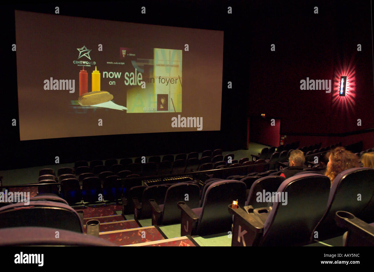 europe uk england cinema auditorium Stock Photo - Alamy