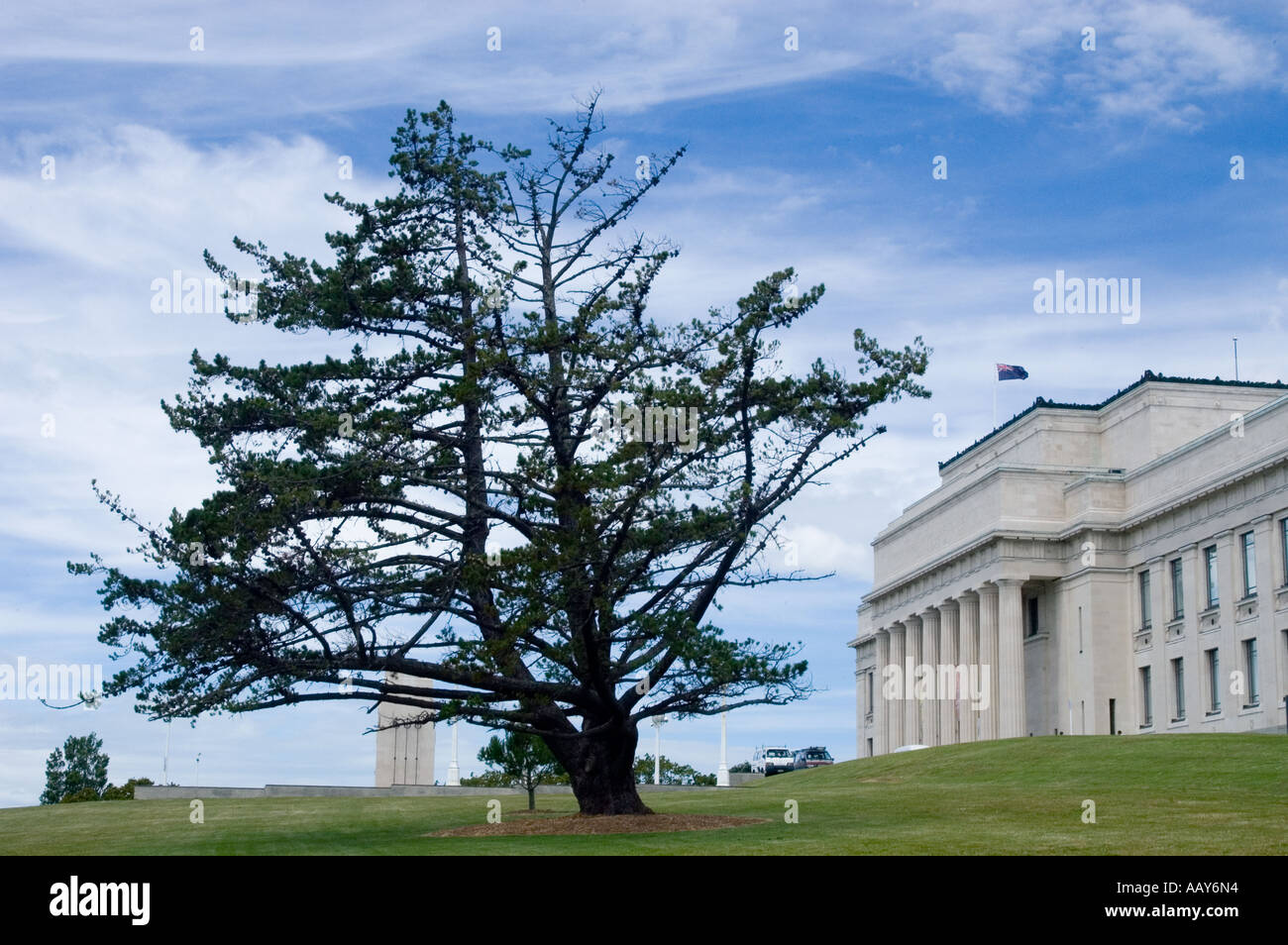 Auckland Domain Auckland Museum Stock Photo - Alamy