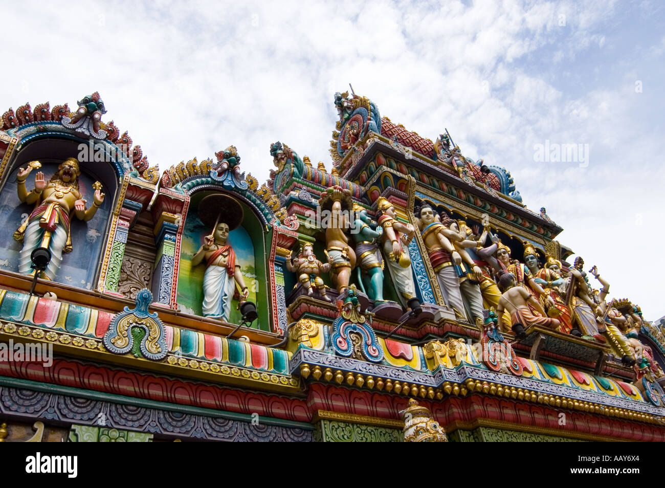 Sri Krishan Temple Singapore Stock Photo - Alamy