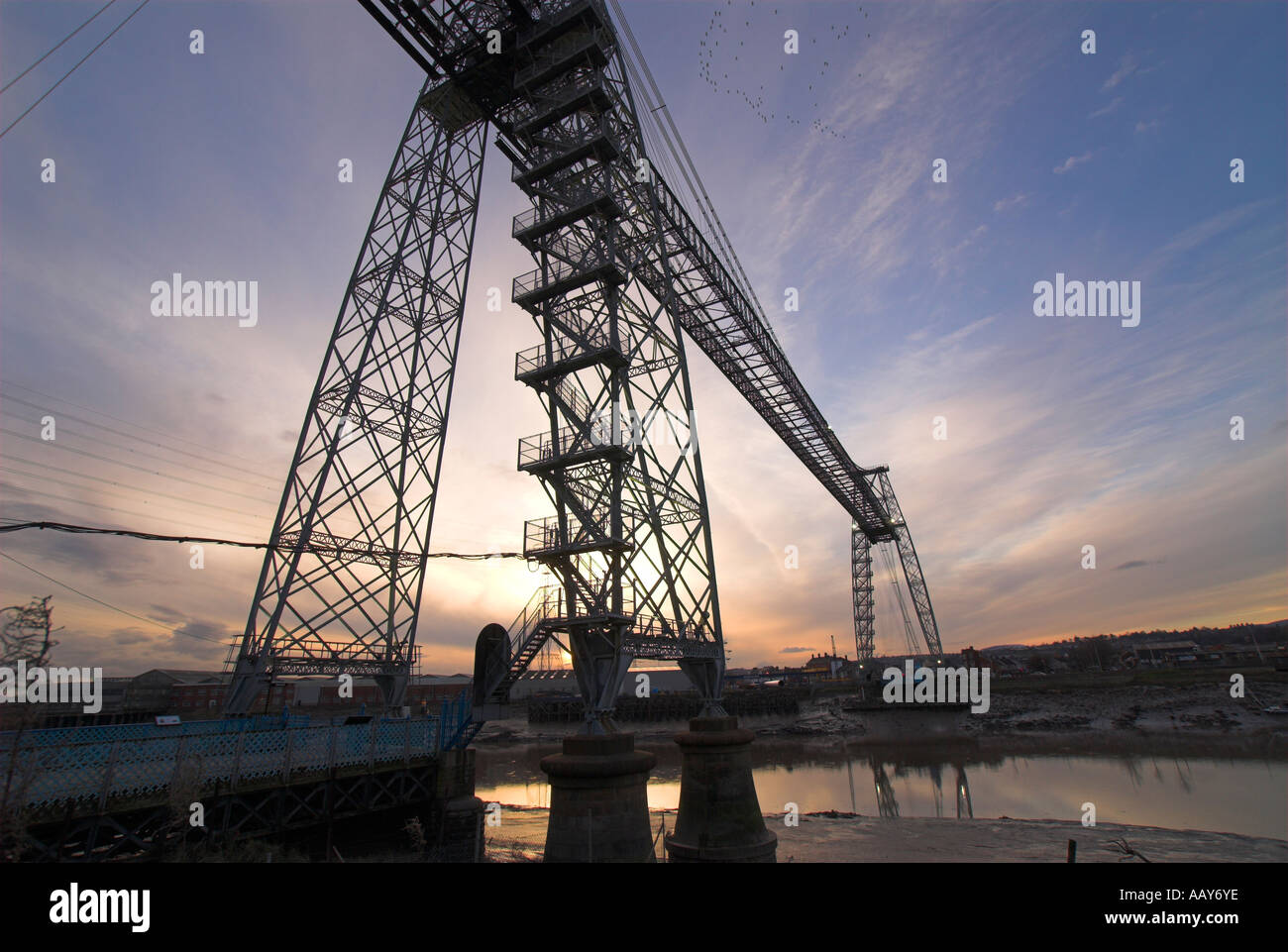 Suspended transporter bridge hi-res stock photography and images - Alamy
