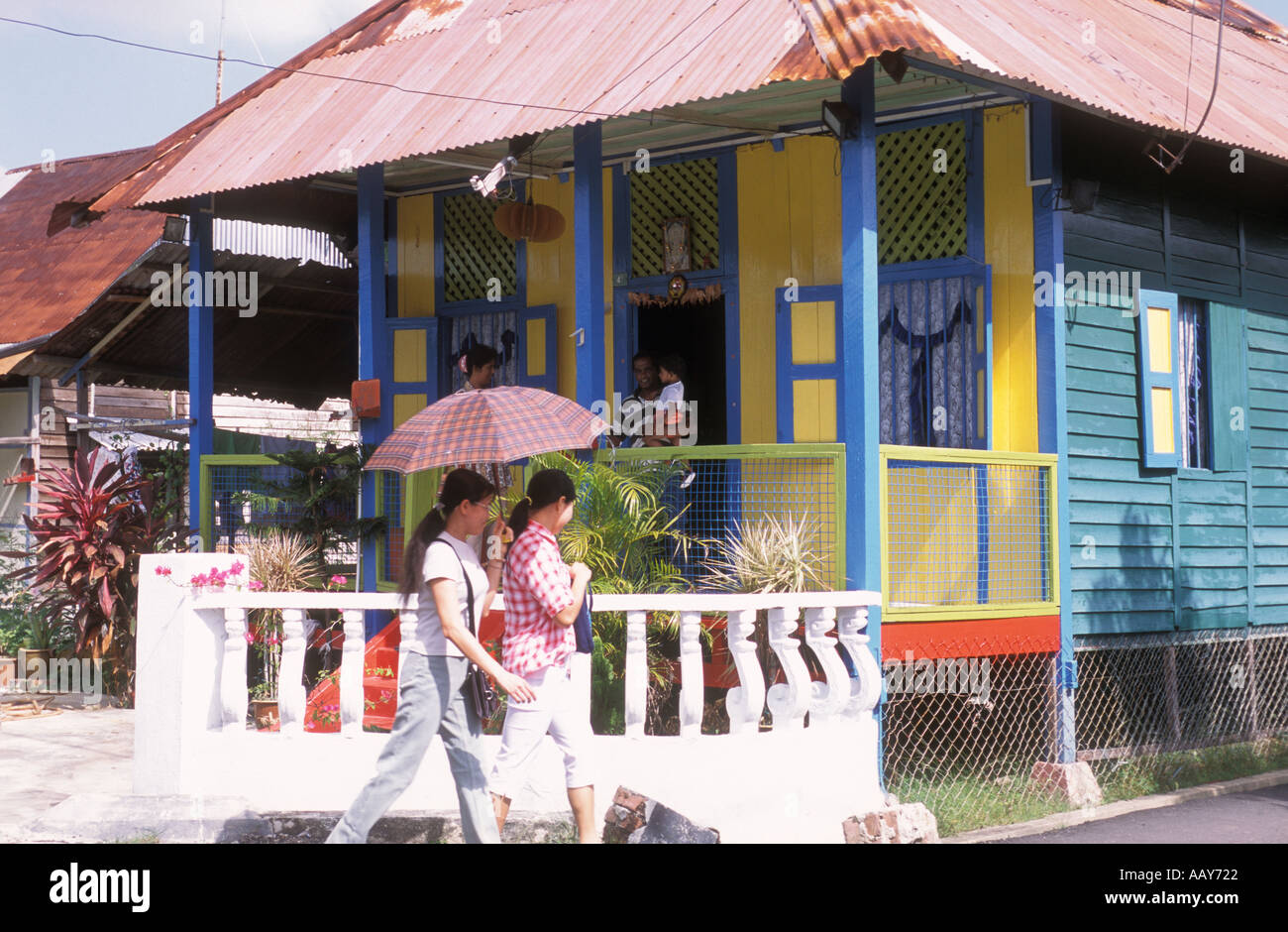 Malaysia Malacca Melaka House Stock Photo - Alamy