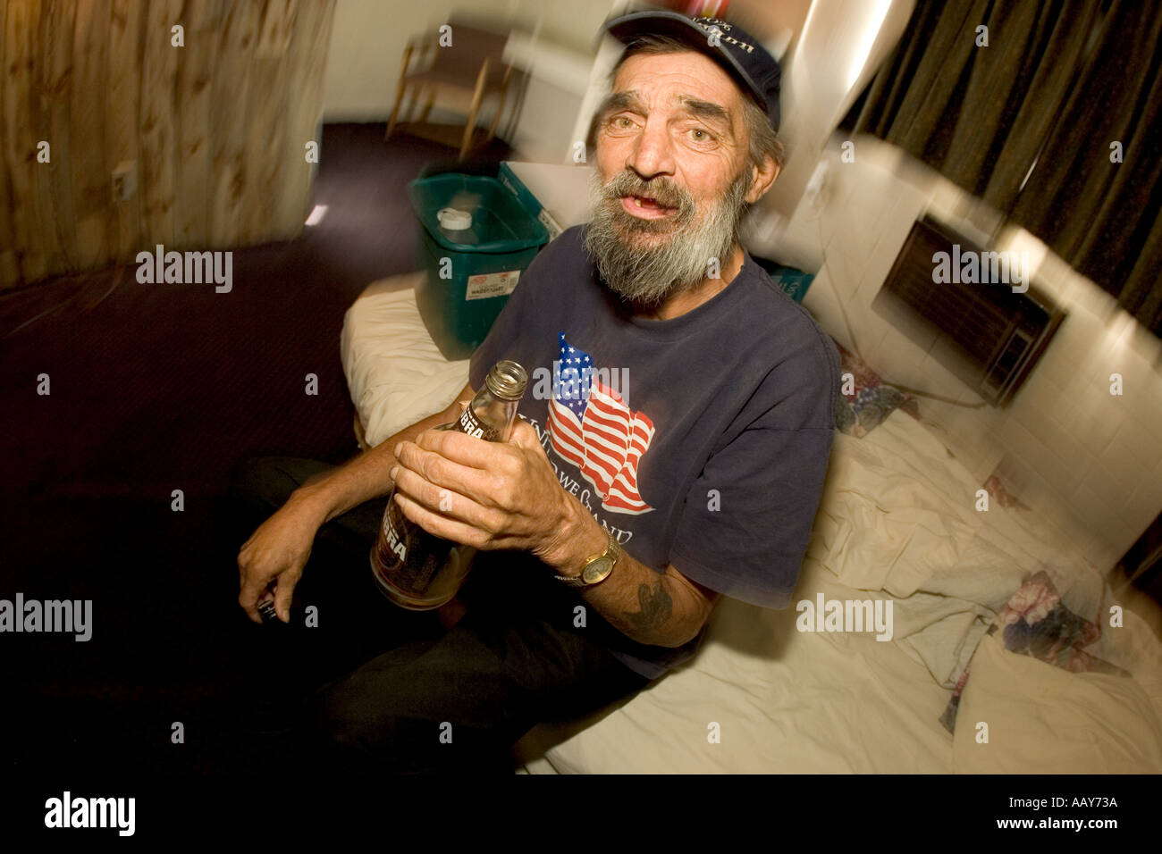 Homeless Veteran Tom Anderson awaits moving into his first apartment in ...