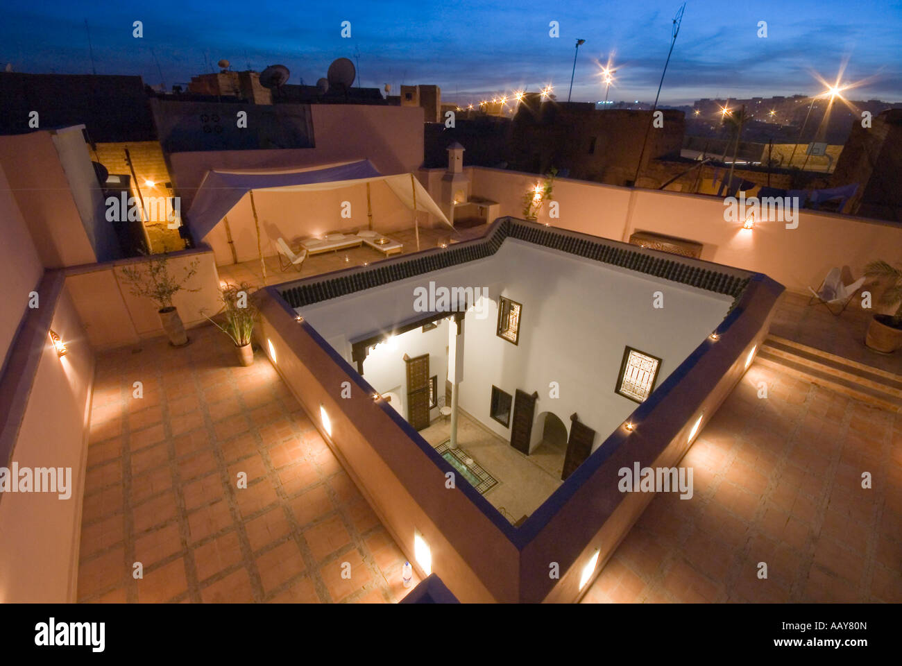 Hotel marrakech roof hi-res stock photography and images - Alamy