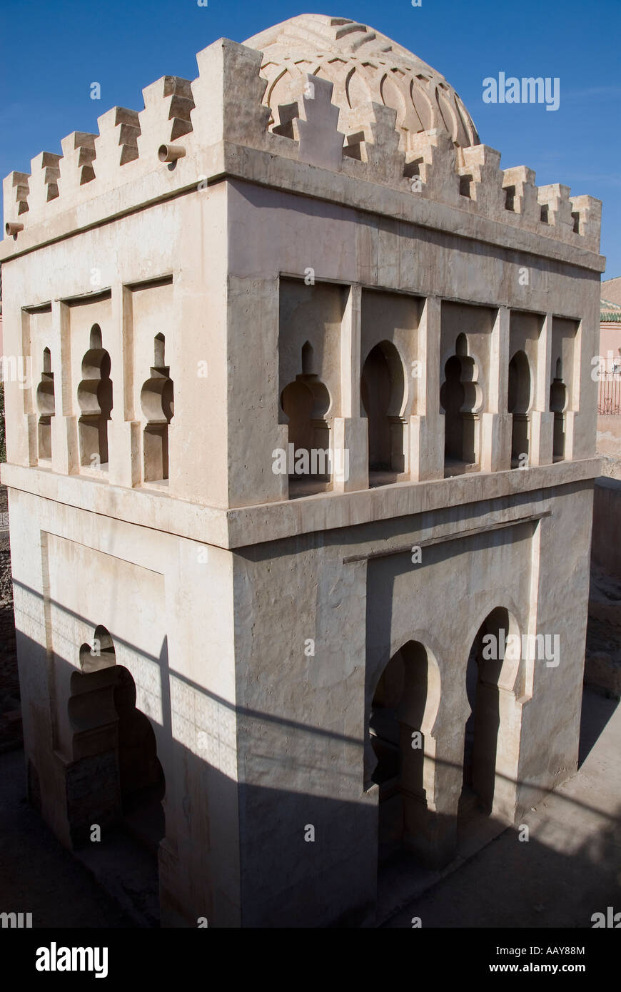 22 01 07 Marrakech Morocco Koubba El Babiyin Photo Simon Grosset Stock ...